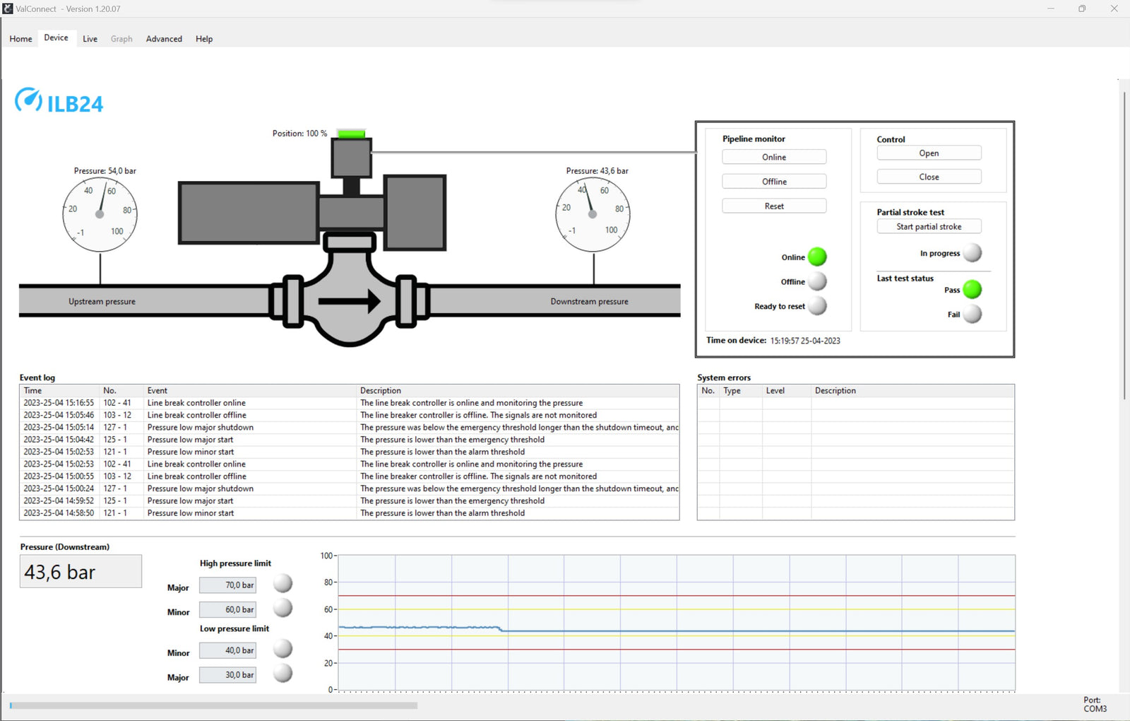 ValConnect - Configuration Software